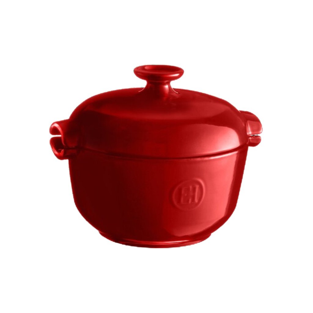 Emile Henry Rice Pot okrugli keramički Dutch oven za kuhanje riže i ...